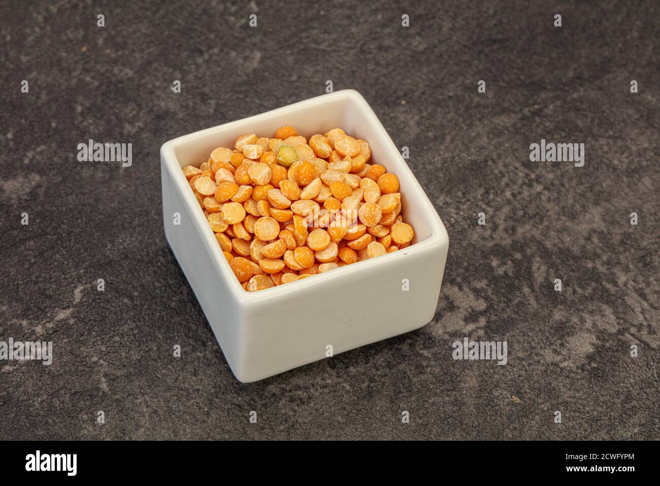 Dry peas for cooking in the bowl Stock Photo - Alamy