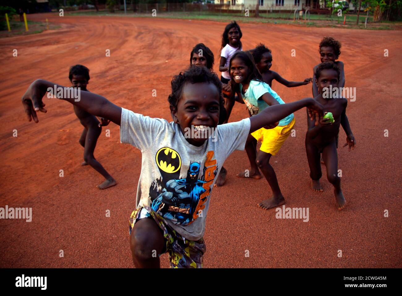 Aboriginal and non aboriginal children hi-res stock photography and ...