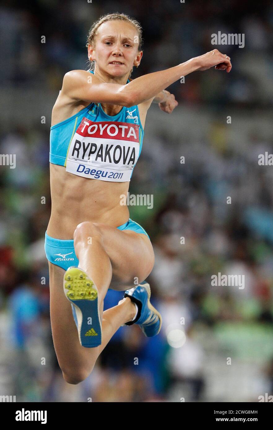 Olga rypakova kazakhstan competes in hi-res stock photography and ...