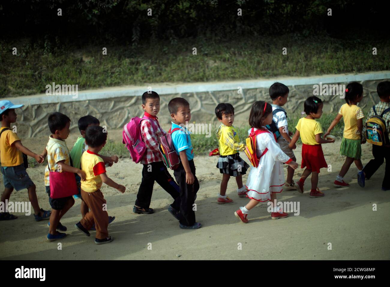 North korea school children hi-res stock photography and images - Alamy