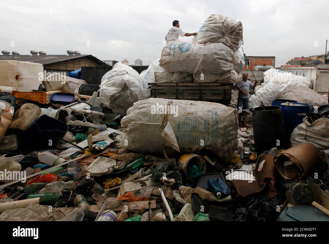 Industrial plastic sacks hi-res stock photography and images - Alamy