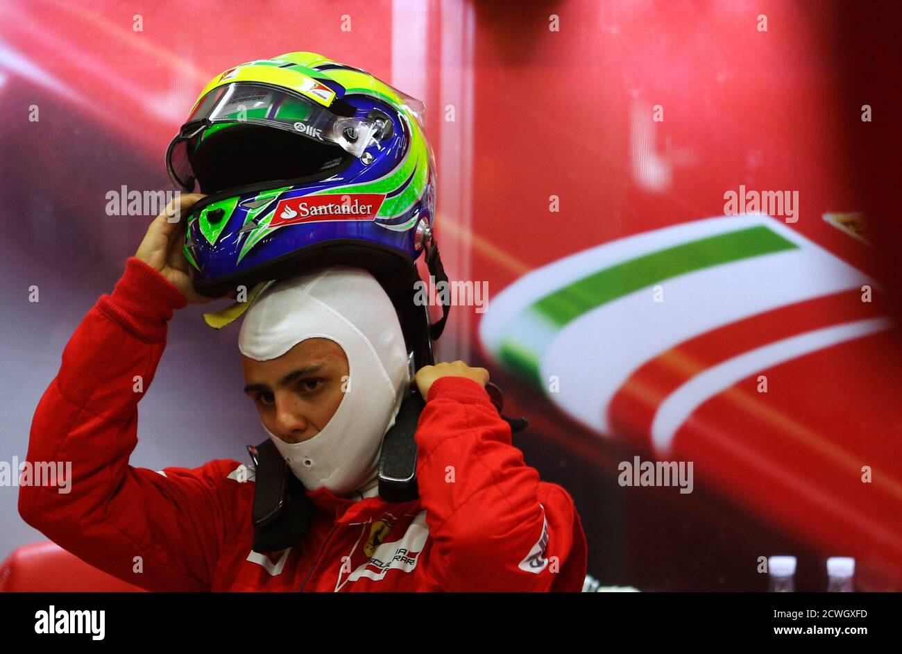 The helmet of felipe massa hi-res stock photography and images - Alamy