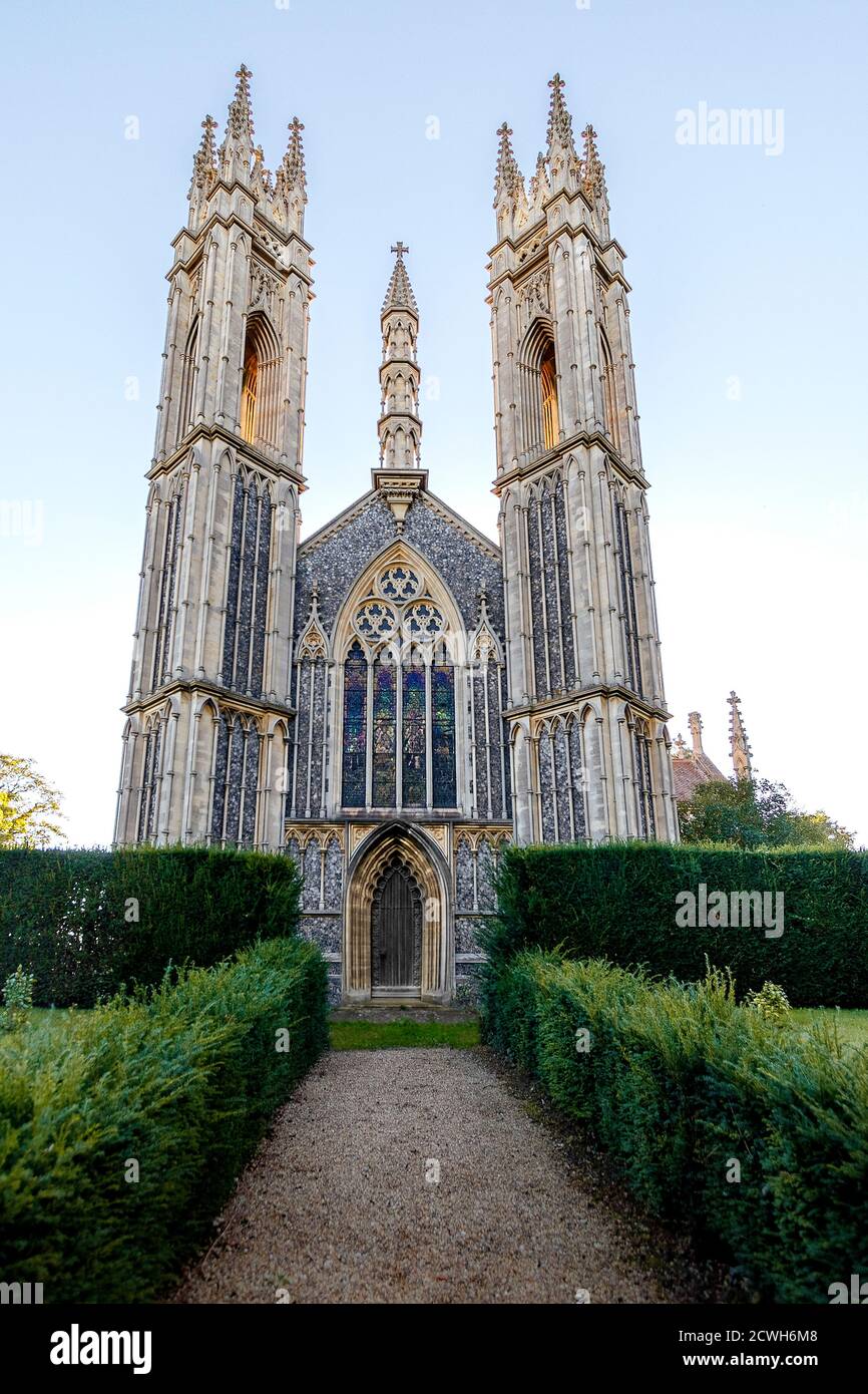St Michael the Archangel Church, Booton, Norfolk Stock Photo - Alamy