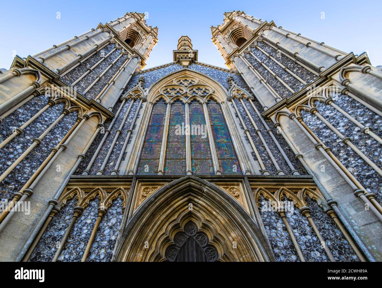 St Michael the Archangel Church, Booton, Norfolk Stock Photo - Alamy