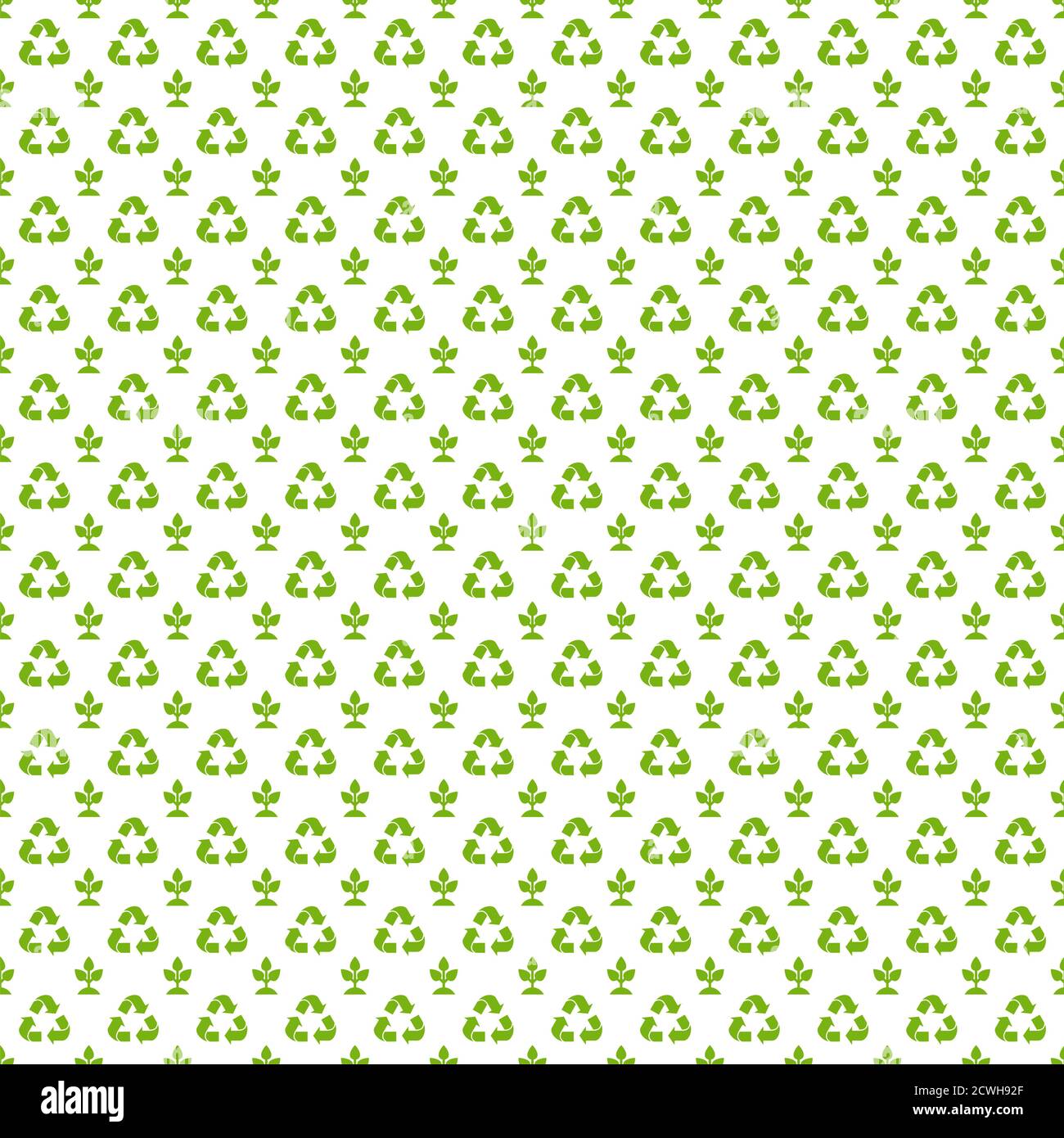 Recycle ecology Seamless pattern. Flat vector illustration Stock Vector ...
