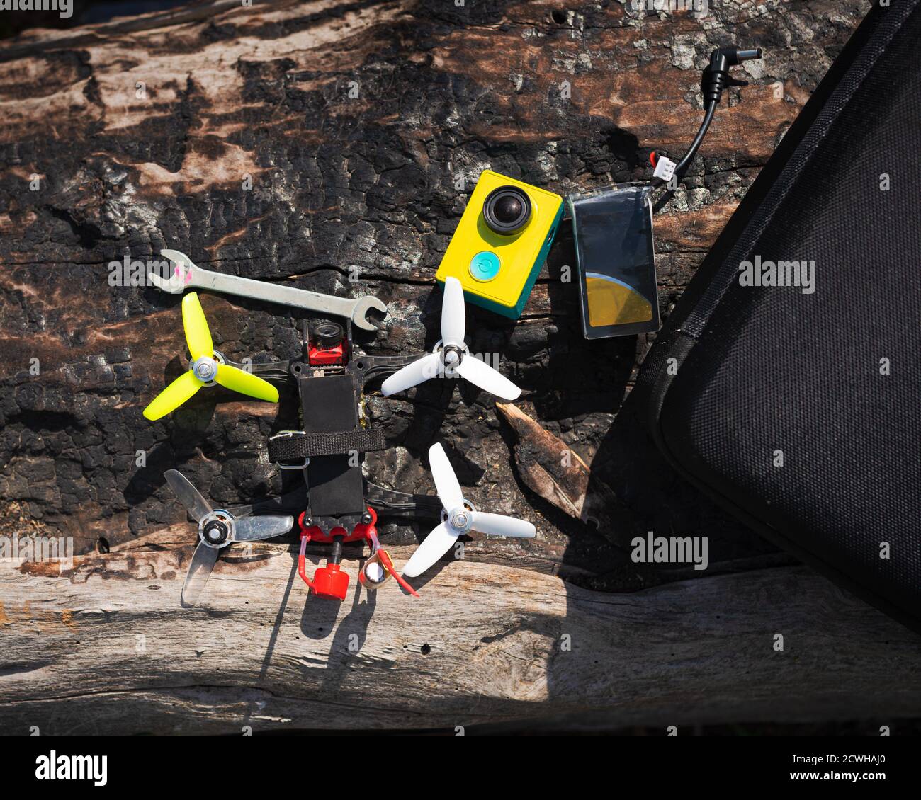 Equipped with tools on her hi-res stock photography and images - Alamy