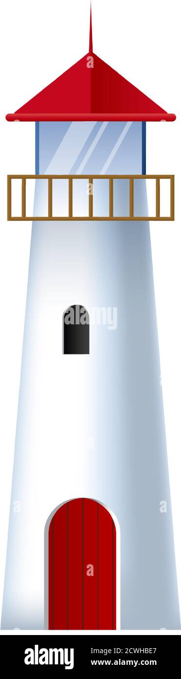 Cartoon lighthouse hi-res stock photography and images - Alamy