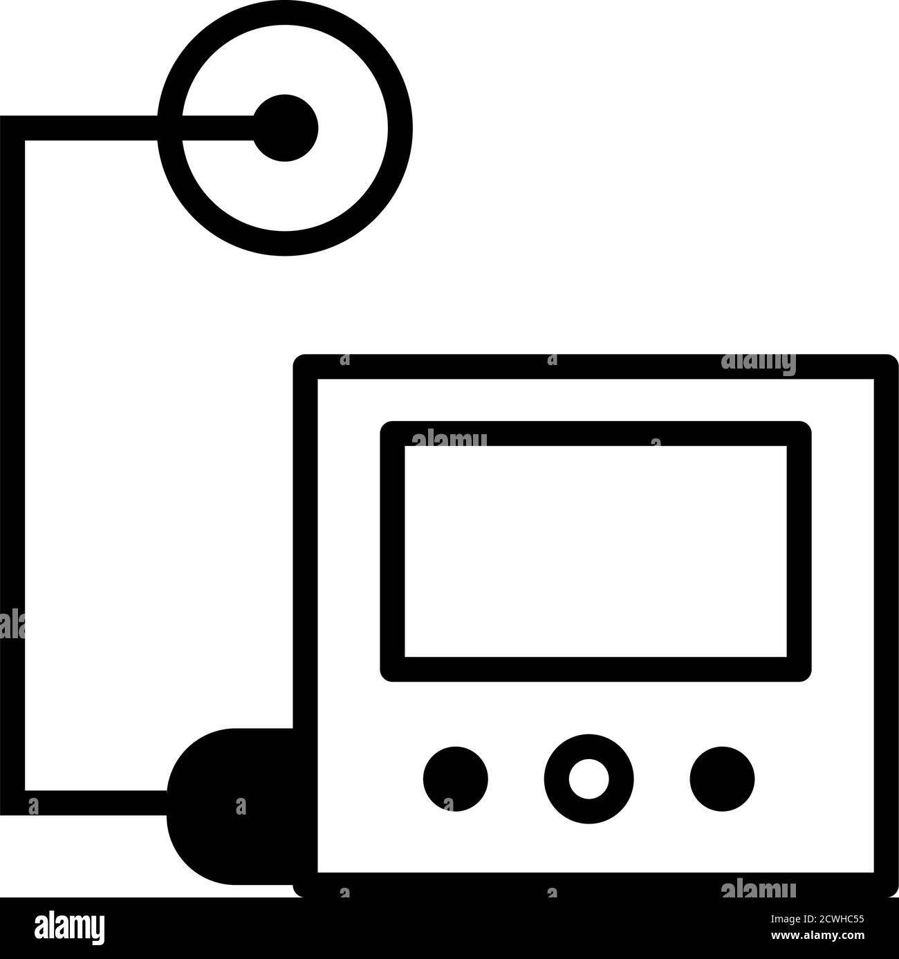 Diabetes and blood sugar measurement line icons. Diabetes disease icons ...
