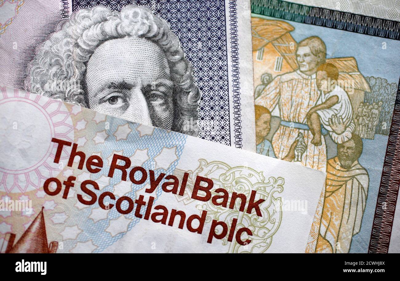 Scottish Bank Notes High Resolution Stock Photography and Images - Alamy