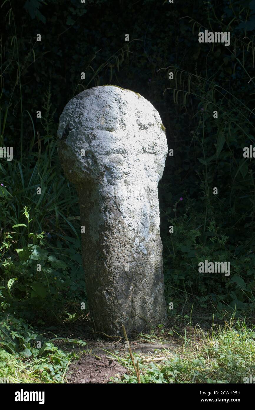 Historic medieval granite cross hi-res stock photography and images - Alamy