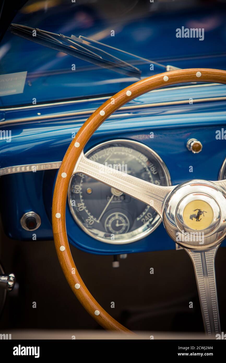 Como, Italy - May 25, 2019: Illustrative editorial image of the wooden ...