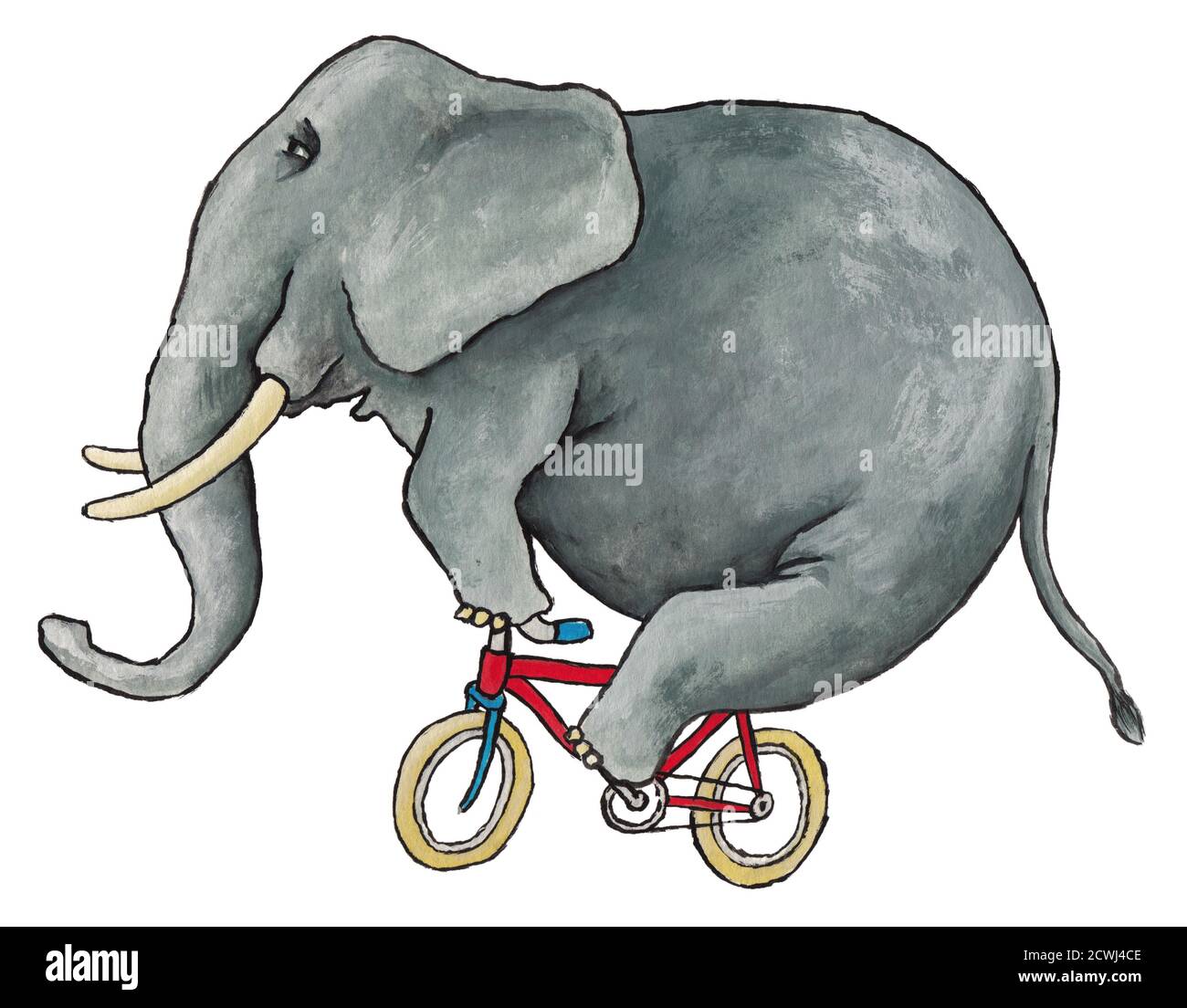 Elephant bike hi-res stock photography and images - Alamy
