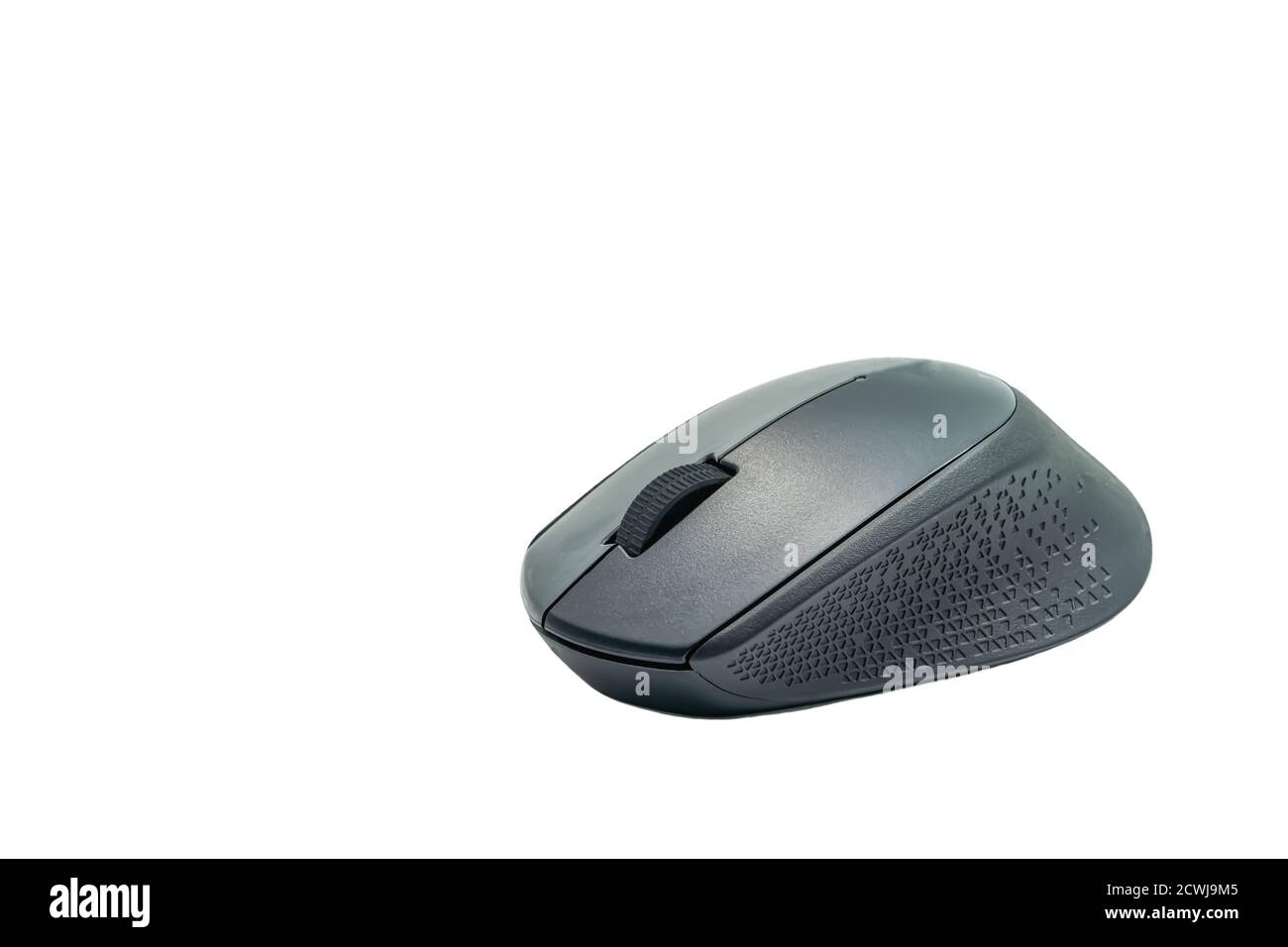 The wireless mouse isolated on a white background Stock Photo - Alamy