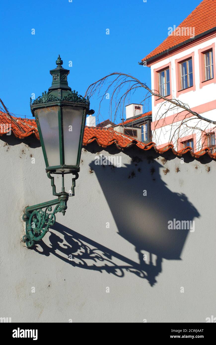 Street lights in Prague streets Stock Photo - Alamy