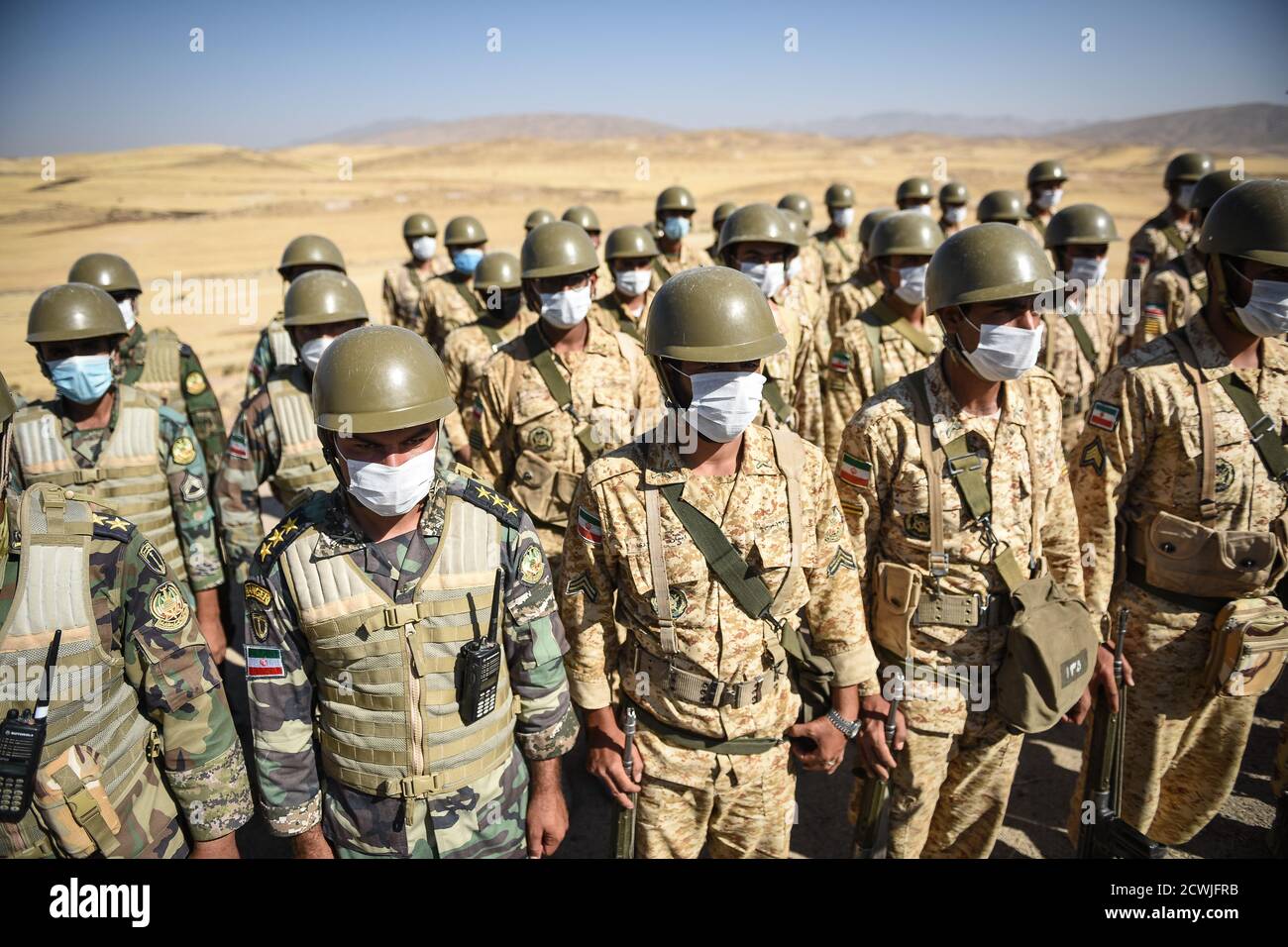 The Iranian Army held Samen-ul-A'emeh 2020 military drills in Siyakh ...