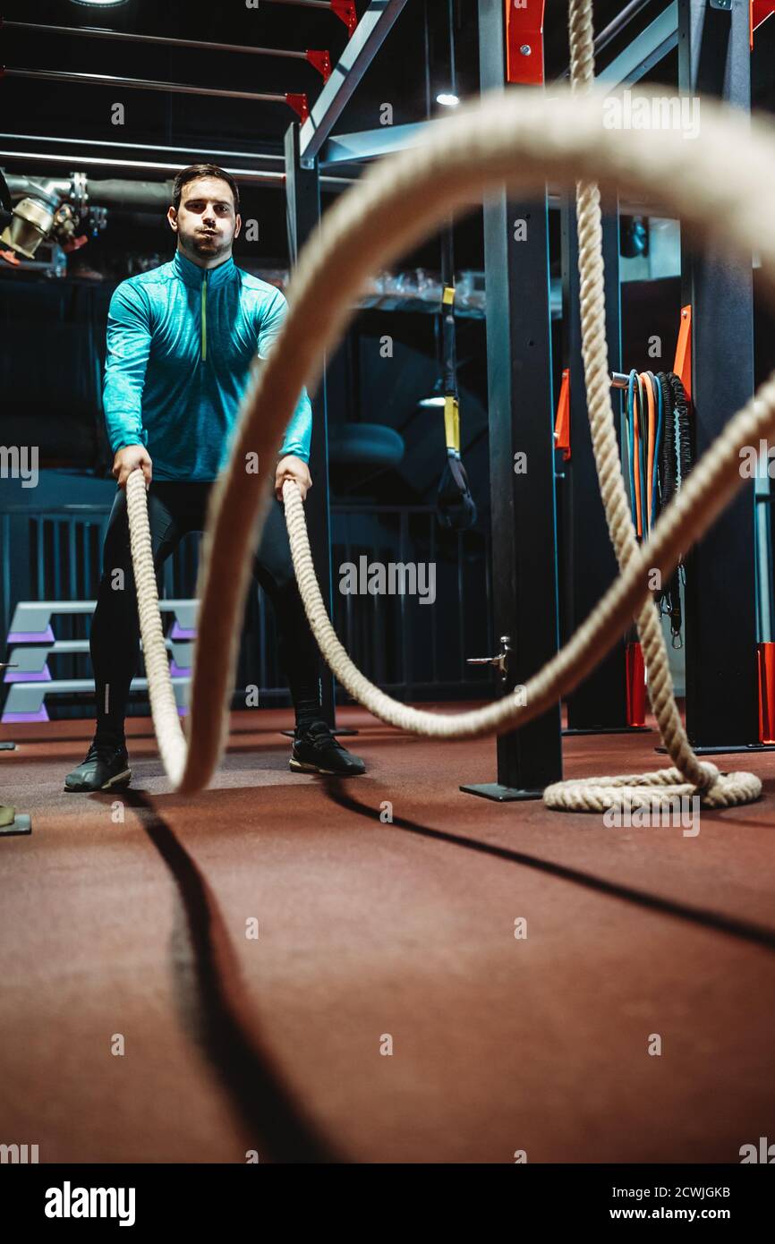 Strength rope hi-res stock photography and images - Alamy