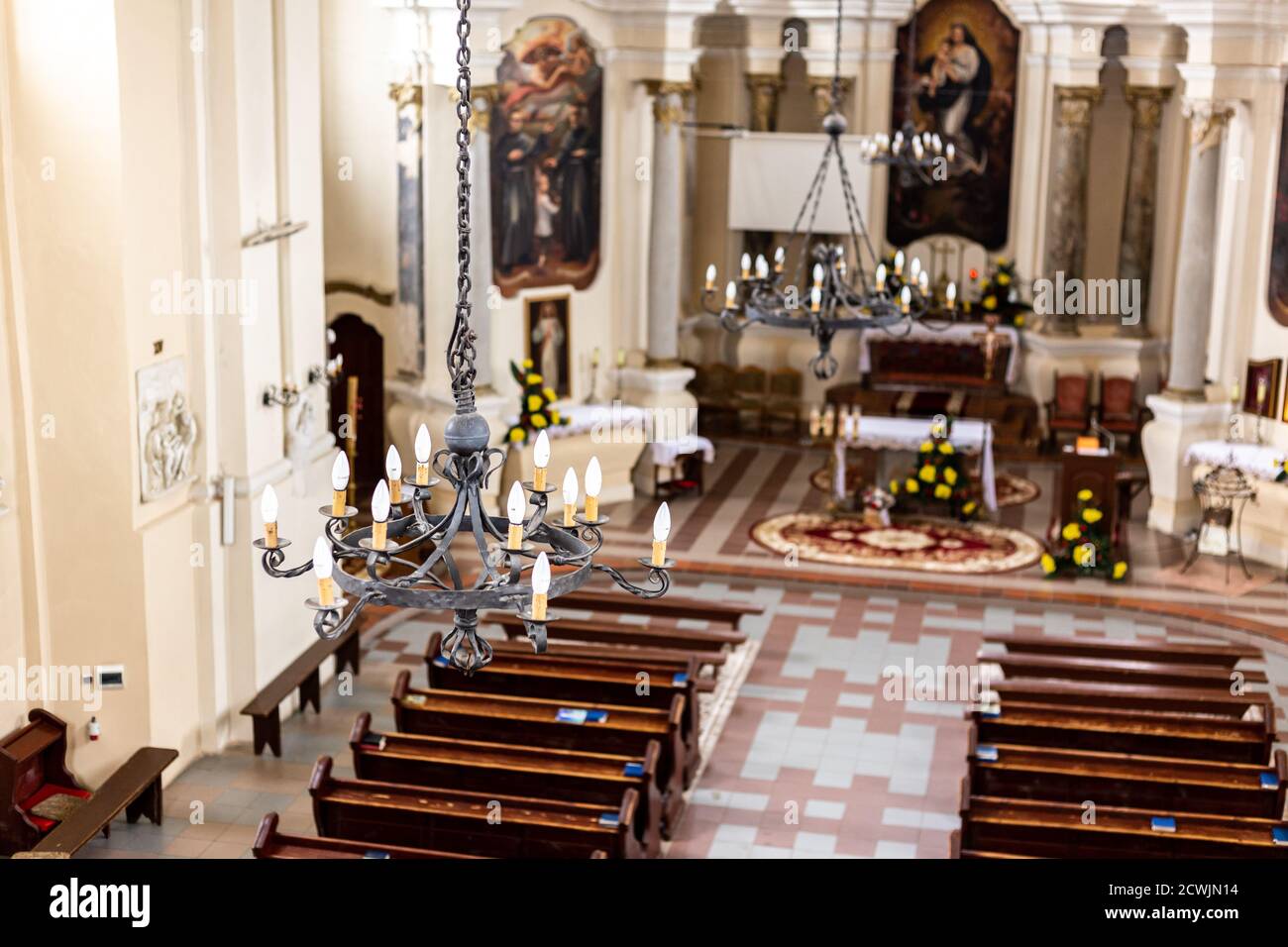 Catholic Church of St. Michael the Archangel Stock Photo - Alamy