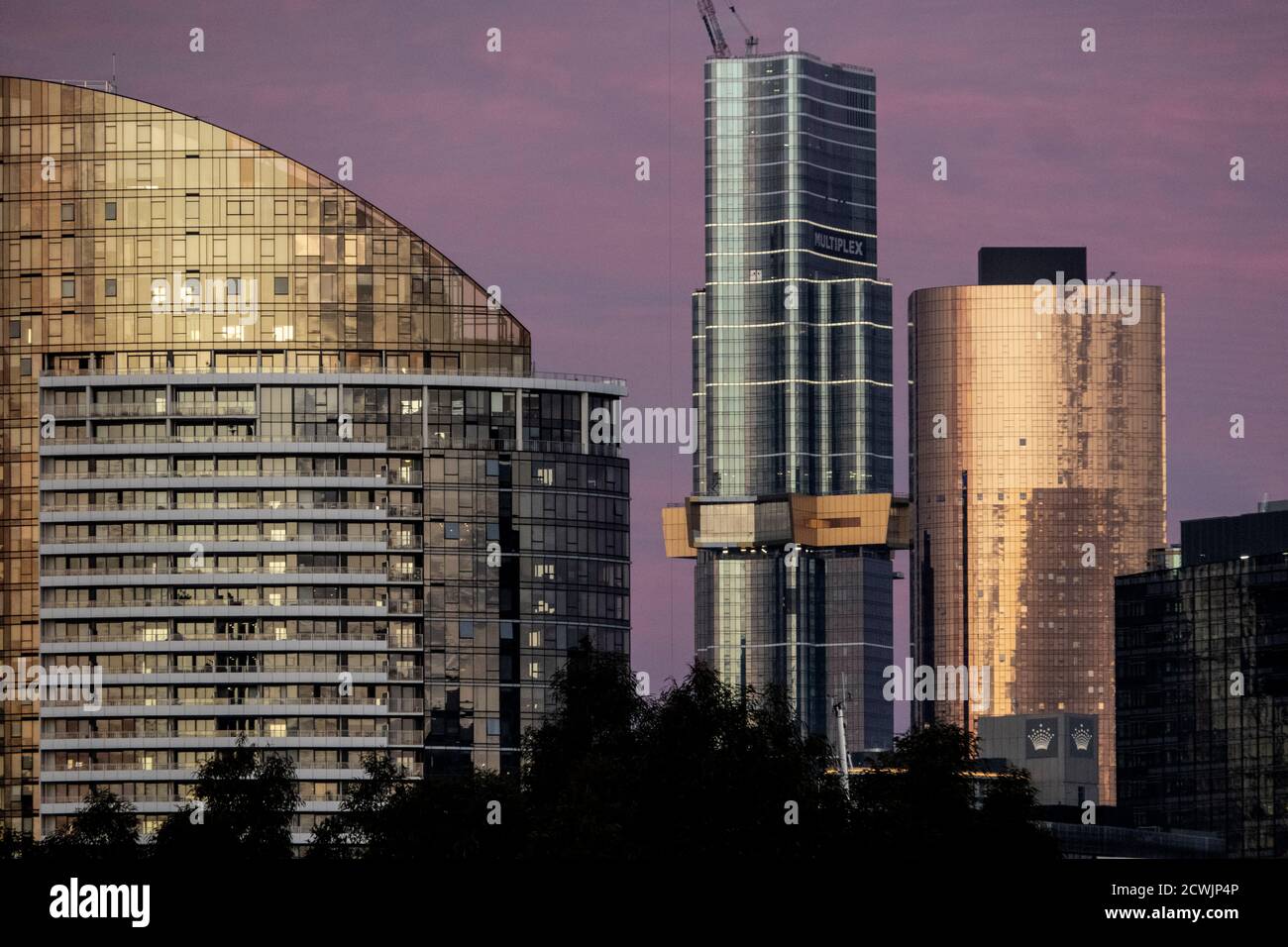 Melbourne Australia, modern multi story apartment architecture in ...