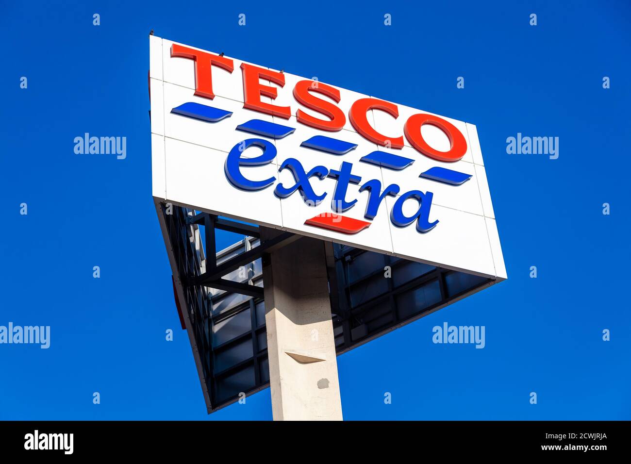 Uk shop red logo brand name hi-res stock photography and images - Alamy