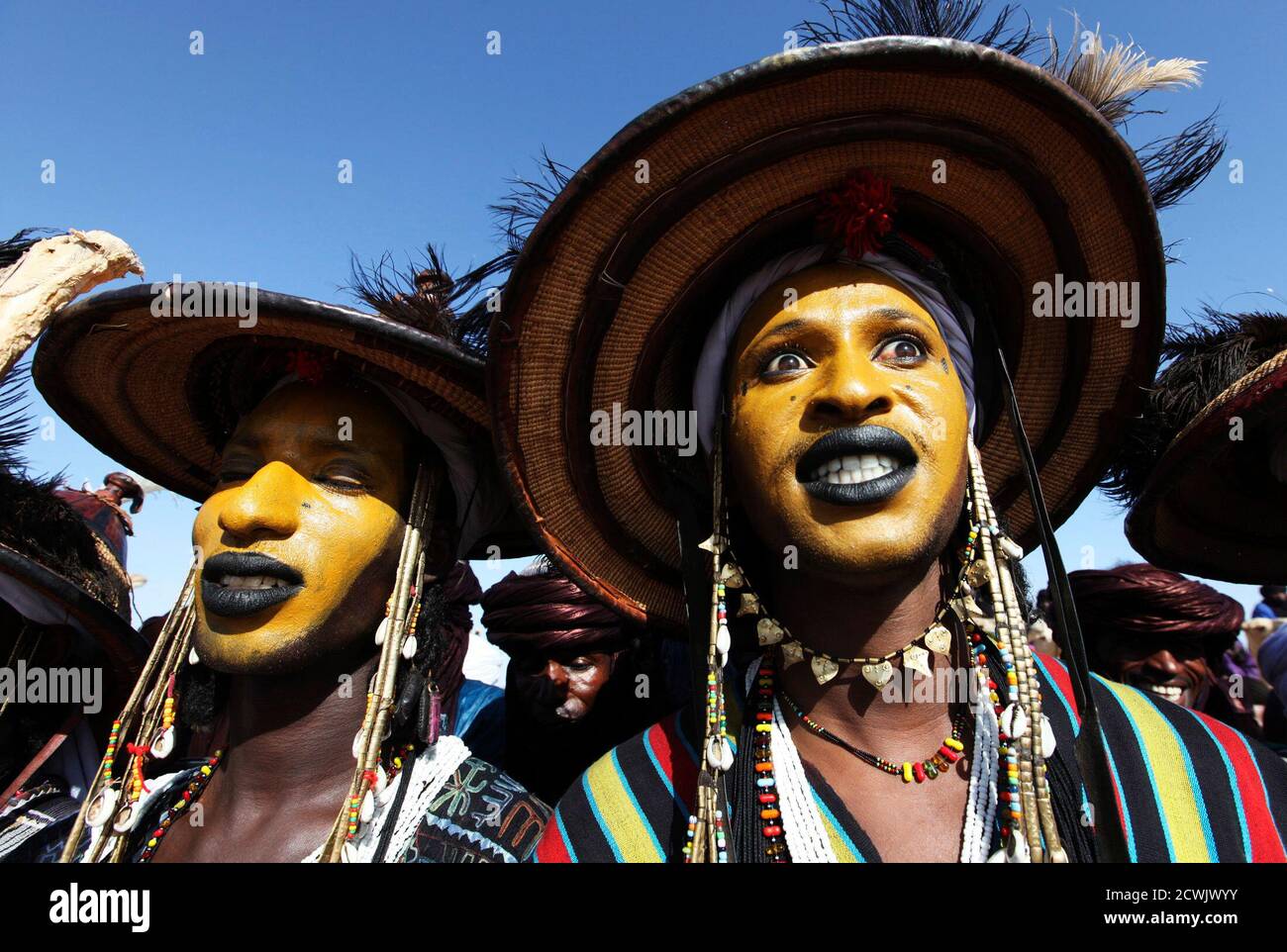 Wodaabe men hi-res stock photography and images - Alamy