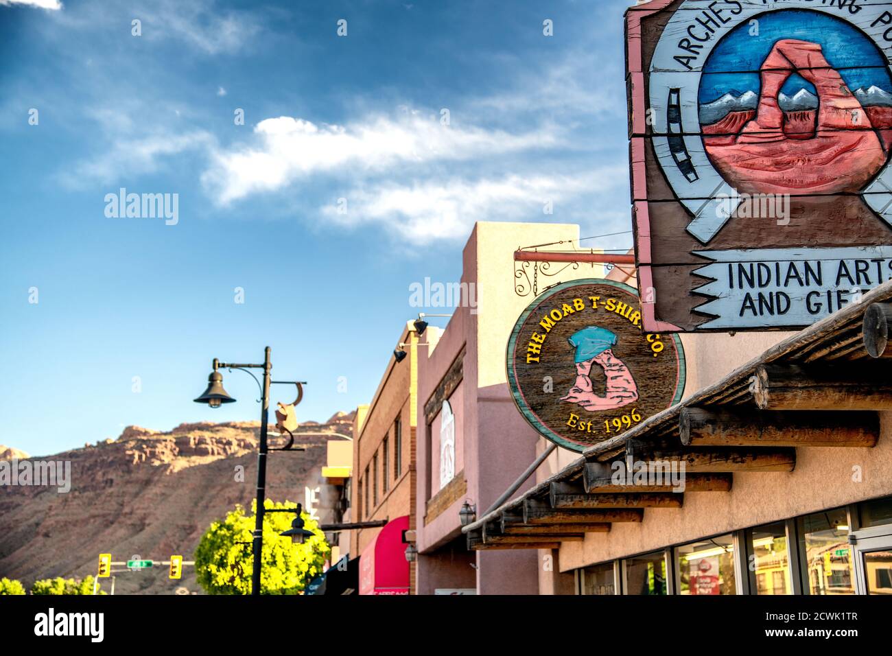 Downtown moab utah hi-res stock photography and images - Alamy