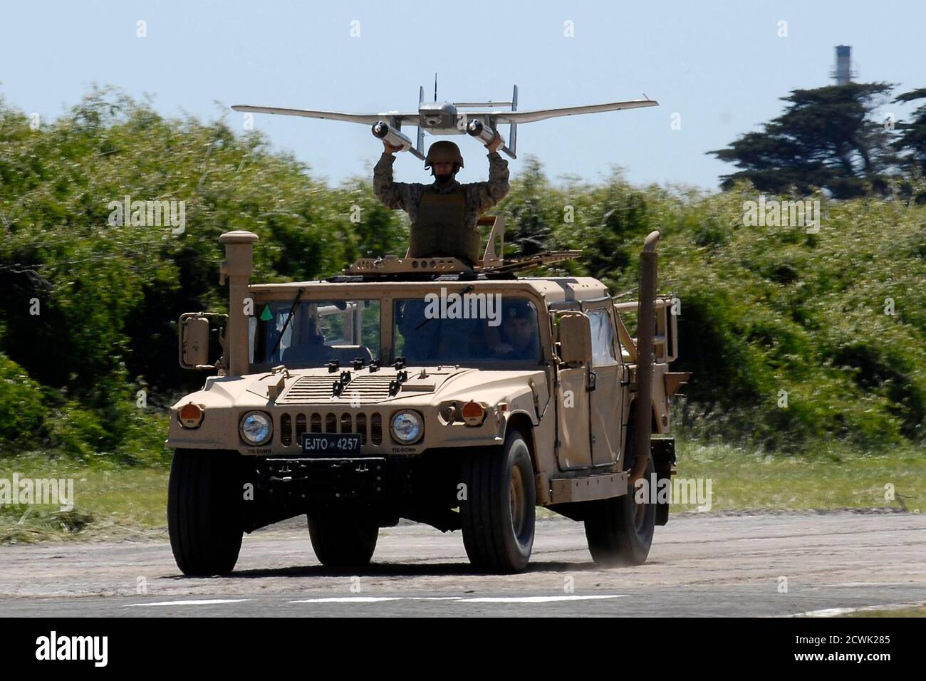 Chile military drone hi-res stock photography and images - Alamy