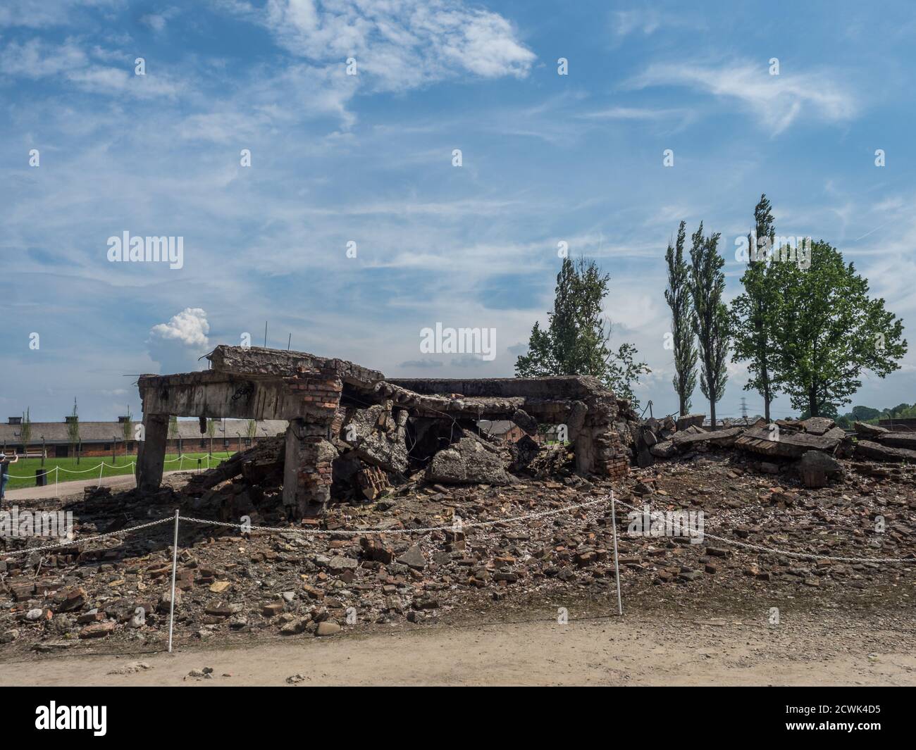 View ruins gas chamber hi-res stock photography and images - Alamy