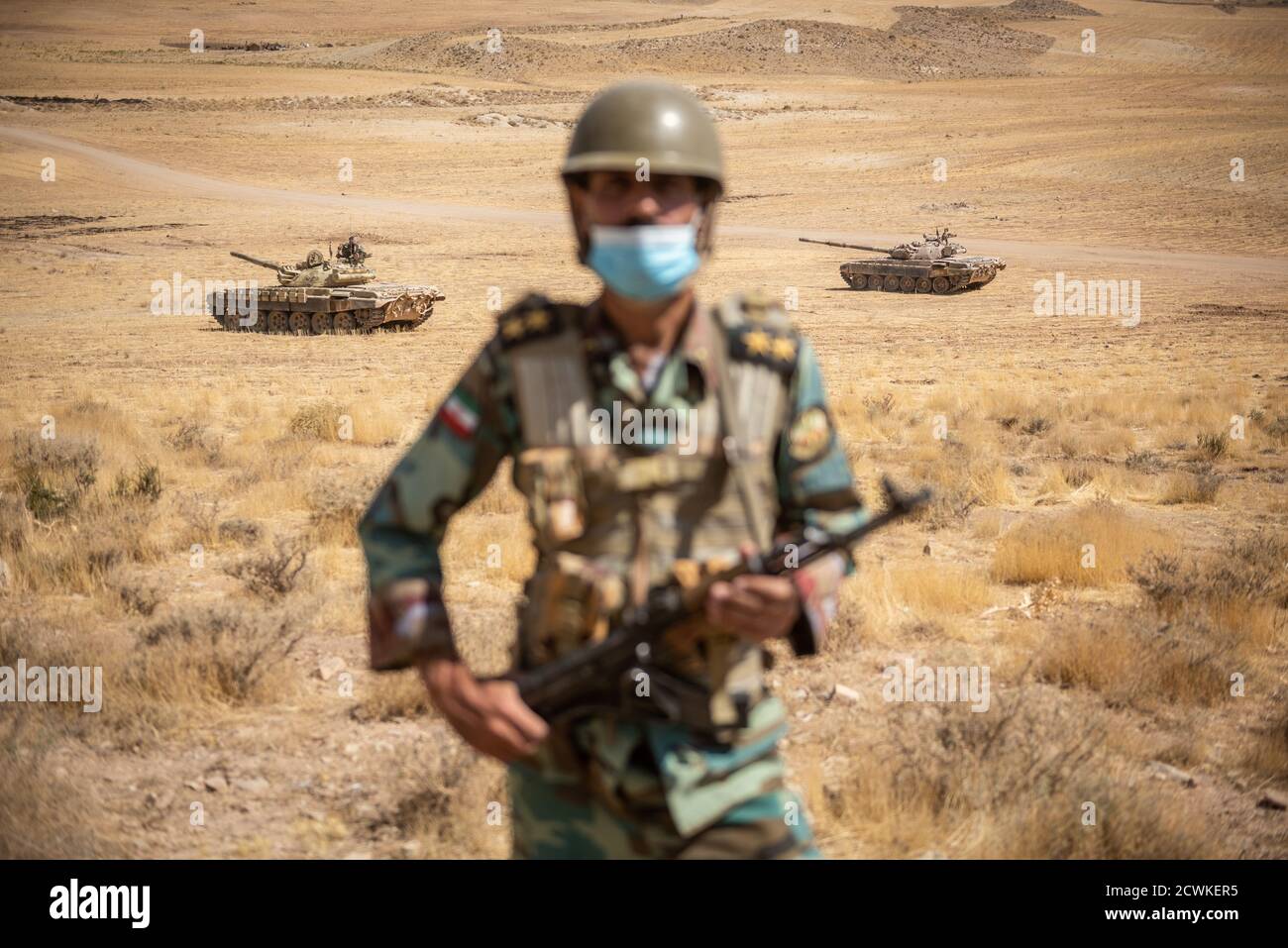 The Iranian Army held Samen-ul-A'emeh 2020 military drills in Siyakh ...