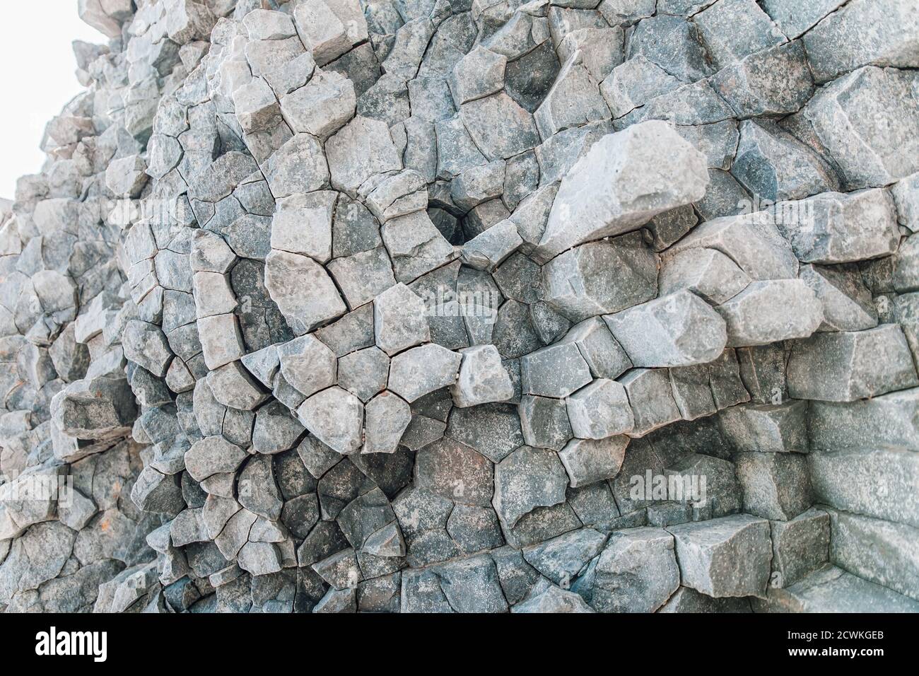 Natural stone texture. Basalt lava formations like columns. Icelandic ... Natural stone texture. Basalt lava formations like columns. Icelandic ...