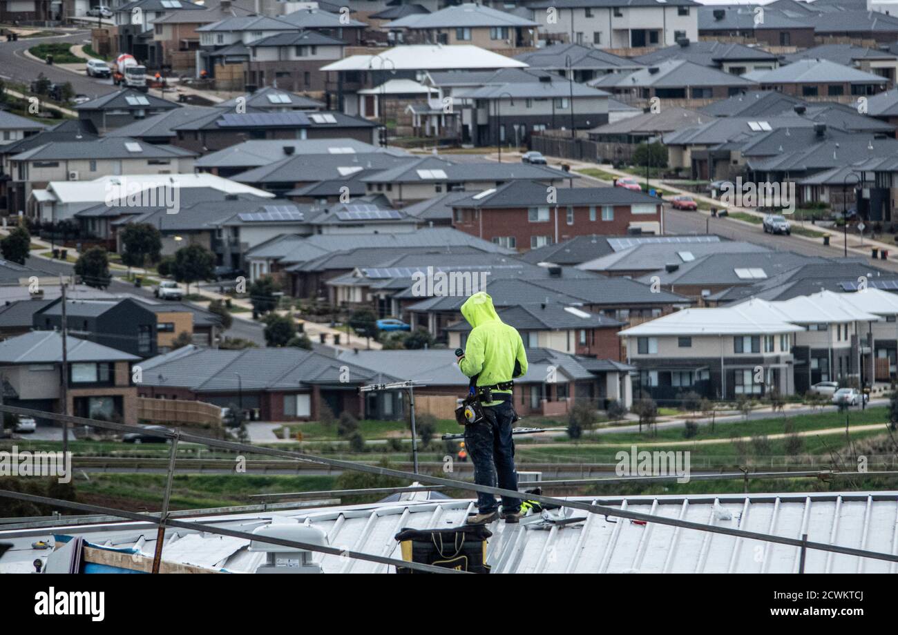 Australian suburban sprawl hi-res stock photography and images - Alamy