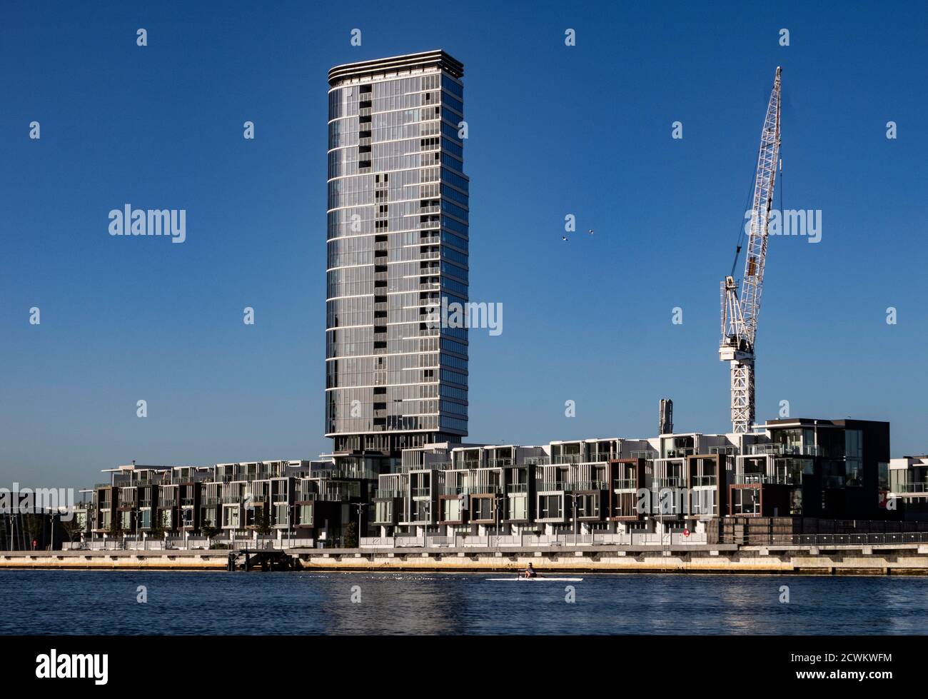 Melbourne Australia, modern multi story apartment architecture in ...