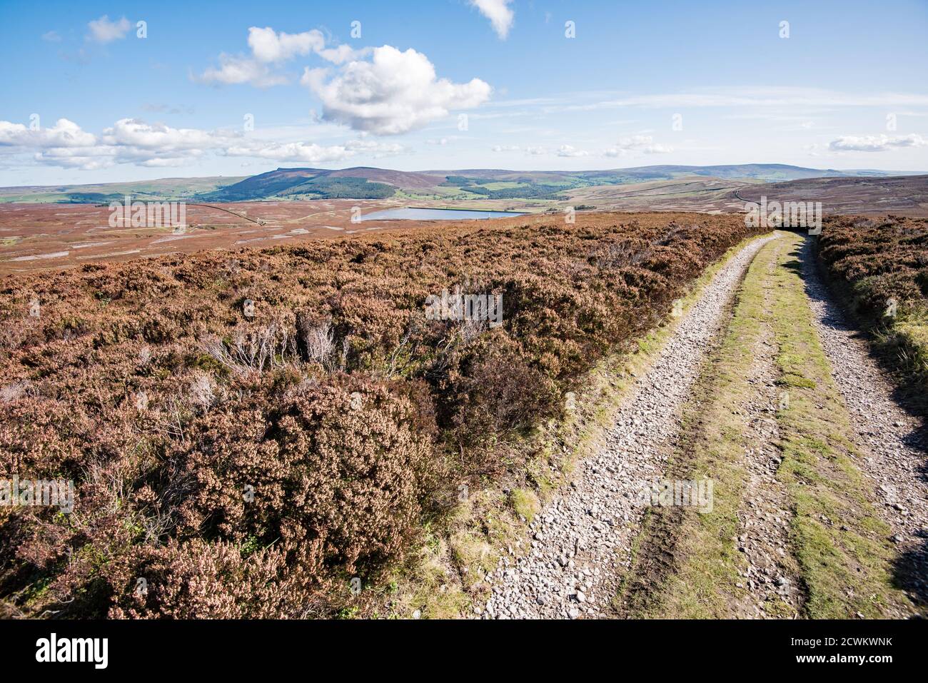 Lower Barden reservoir Stock Photo - Alamy