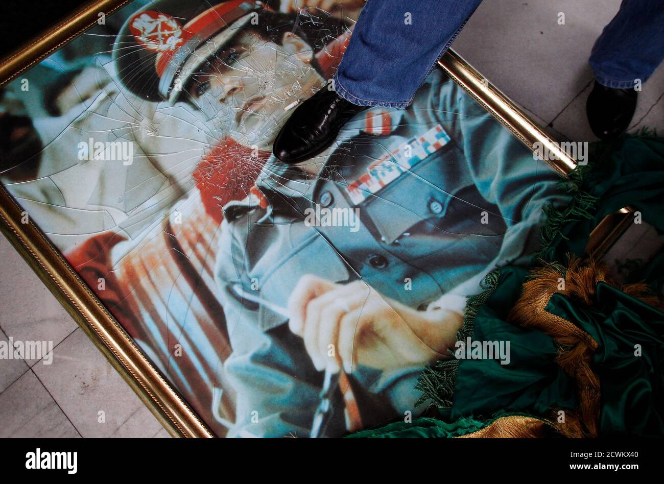 Muammar al gaddafi portrait hi-res stock photography and images - Alamy