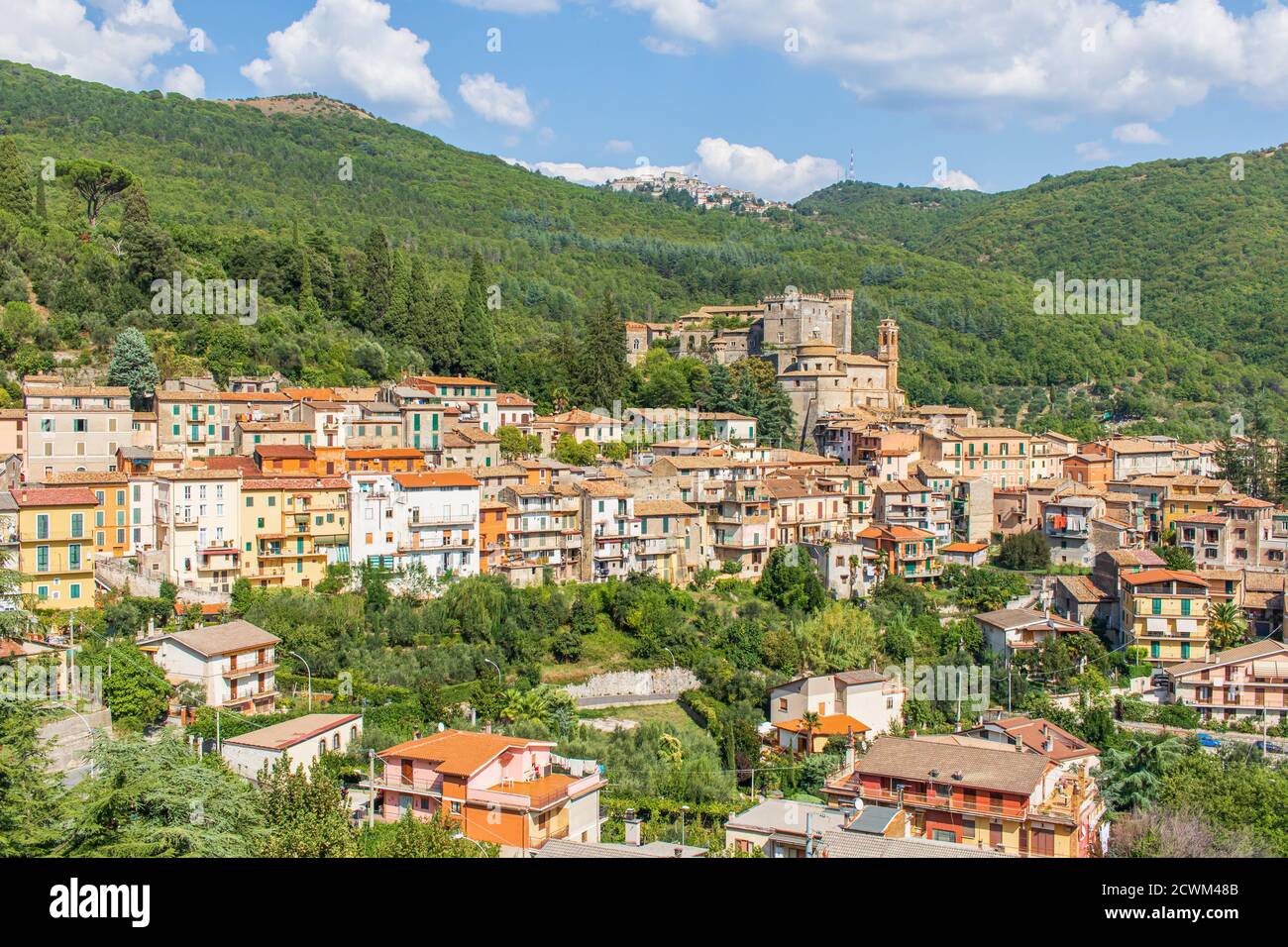 Arsoli, Italy - one of the most picturesque villages of the Apennine ...
