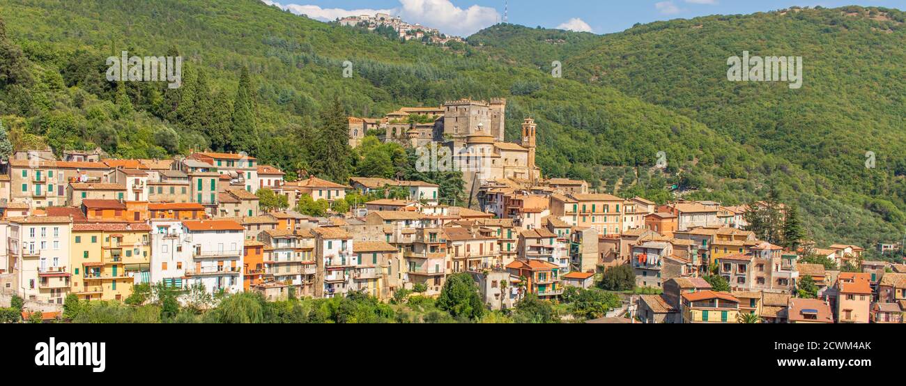 Arsoli, Italy - one of the most picturesque villages of the Apennine ...
