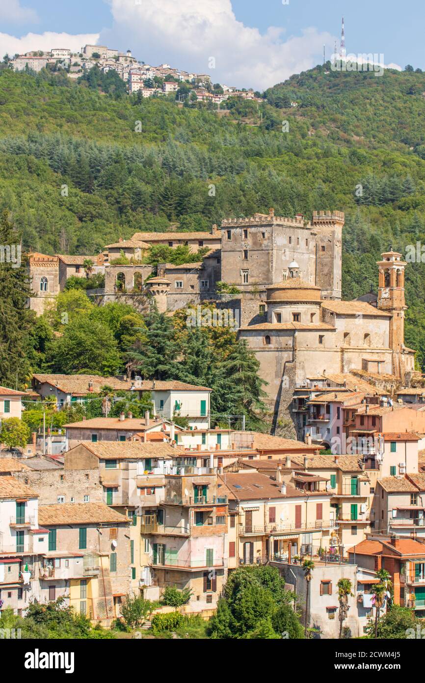 Arsoli, Italy - one of the most picturesque villages of the Apennine ...