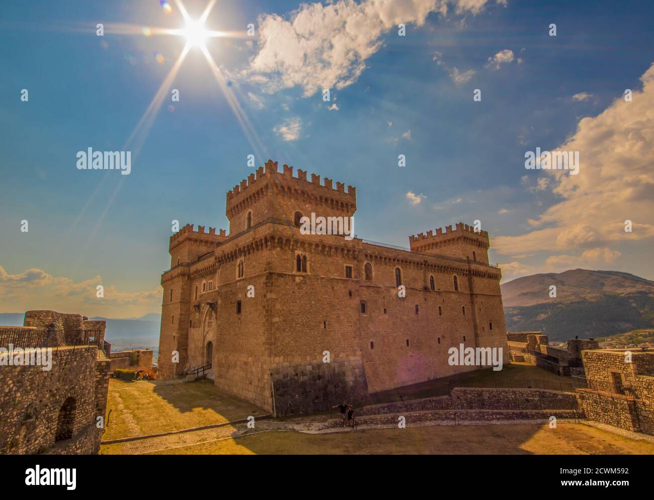 Celano, Italy - one of the most picturesque villages of the Apennine ...