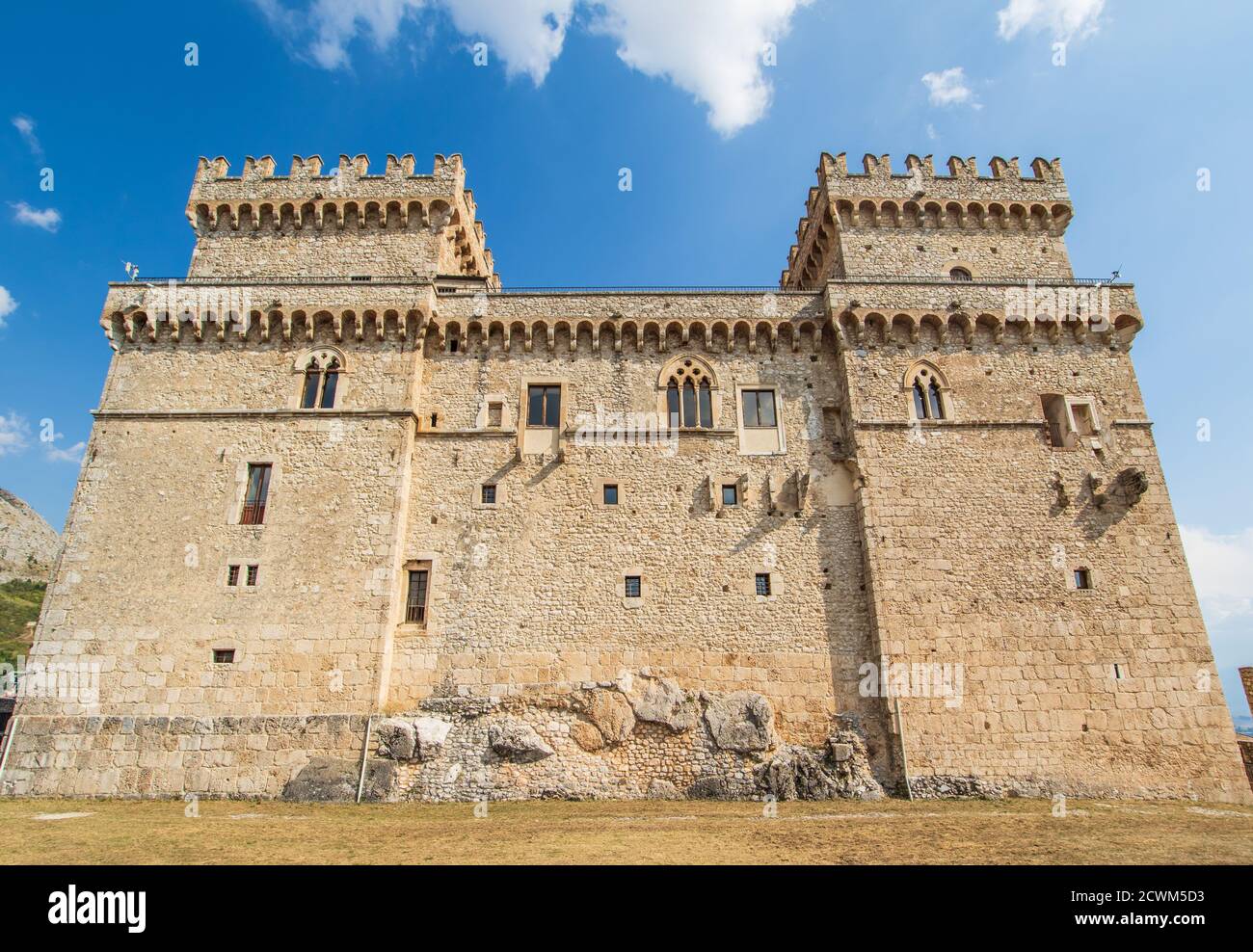 Celano, Italy - one of the most picturesque villages of the Apennine ...