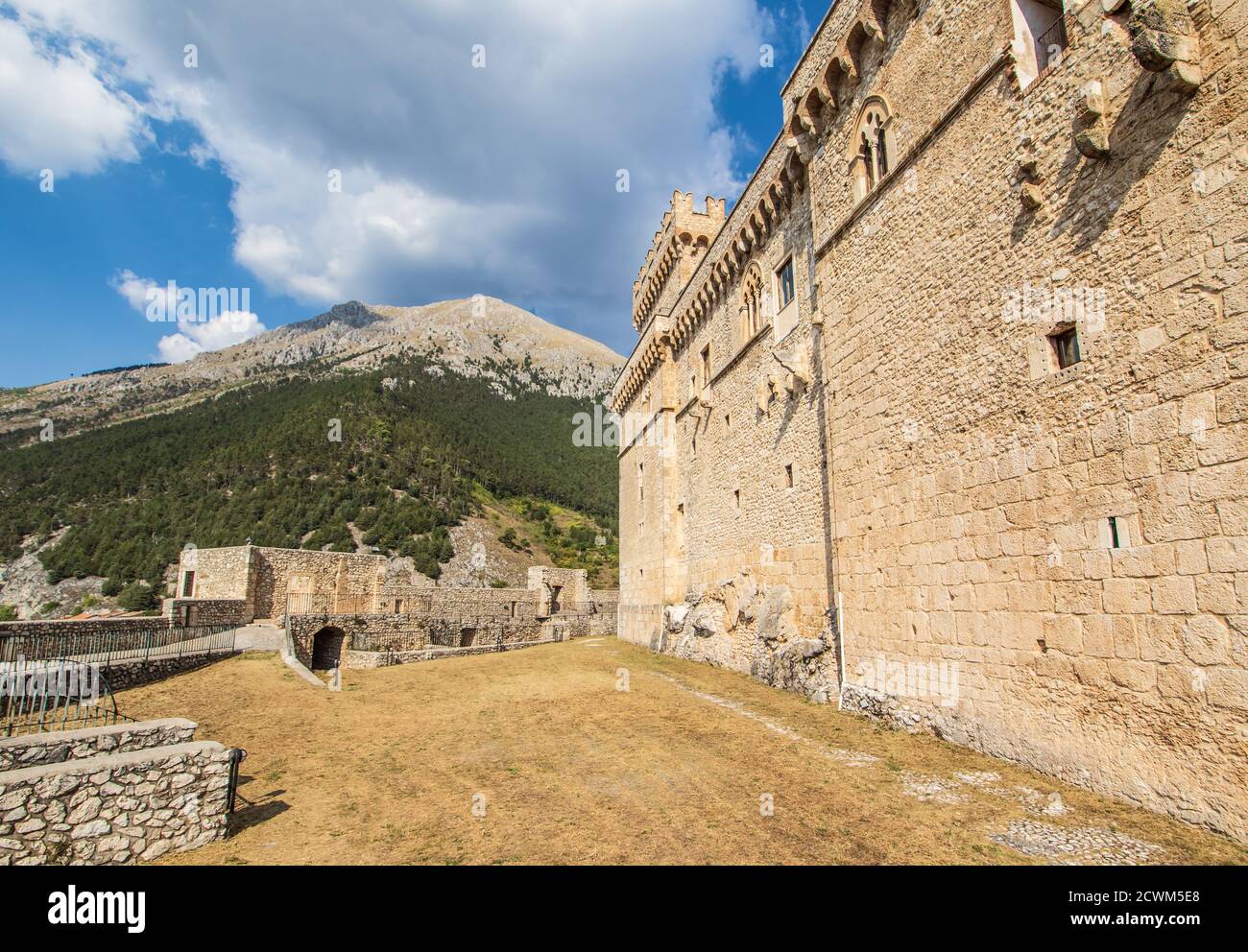 Celano, Italy - one of the most picturesque villages of the Apennine ...