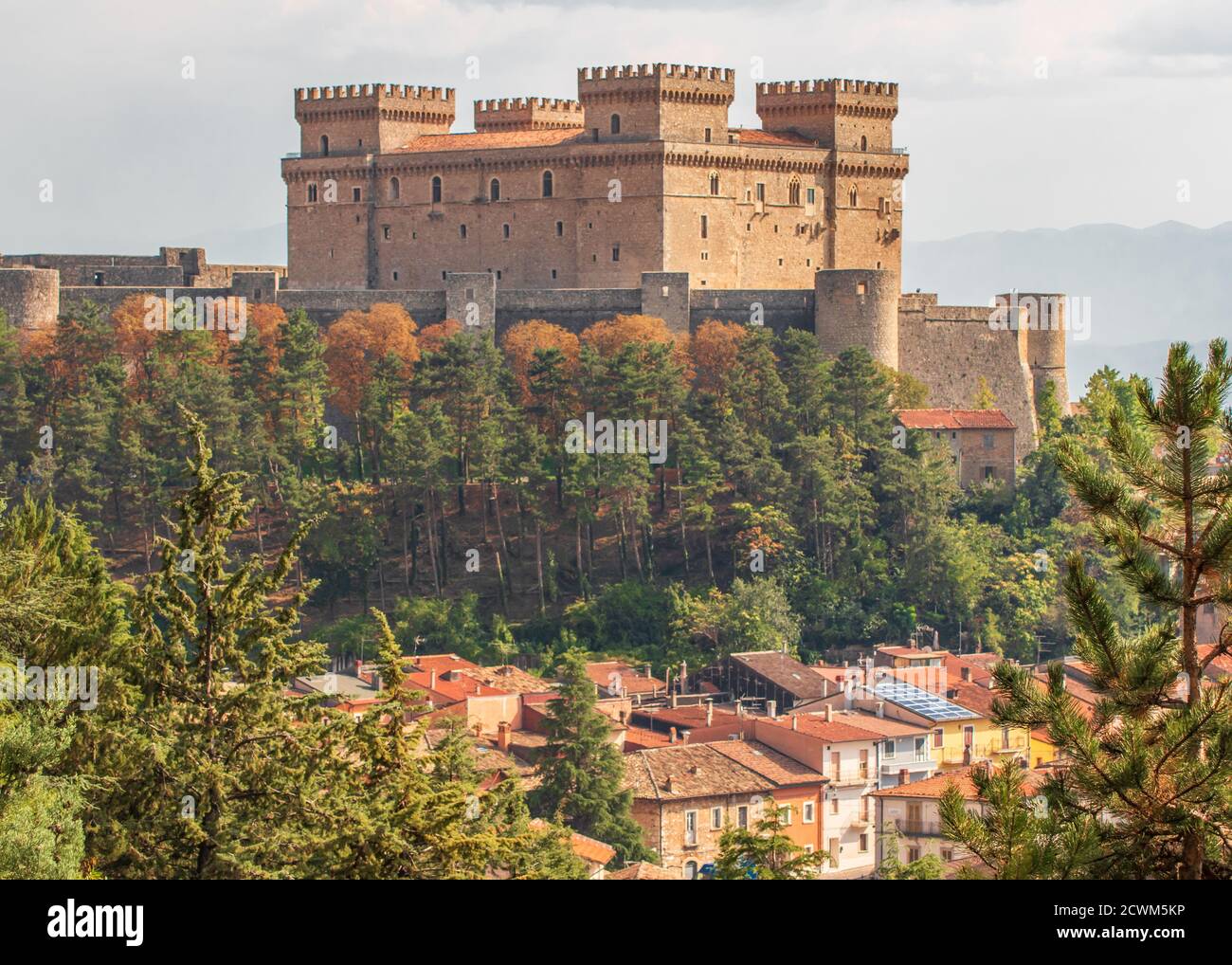 Celano, Italy - one of the most picturesque villages of the Apennine ...