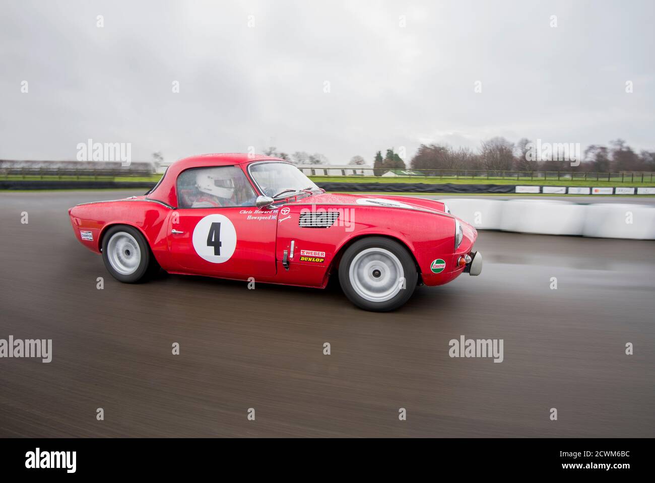 Prototype Triumph Spitfre classic car Stock Photo - Alamy