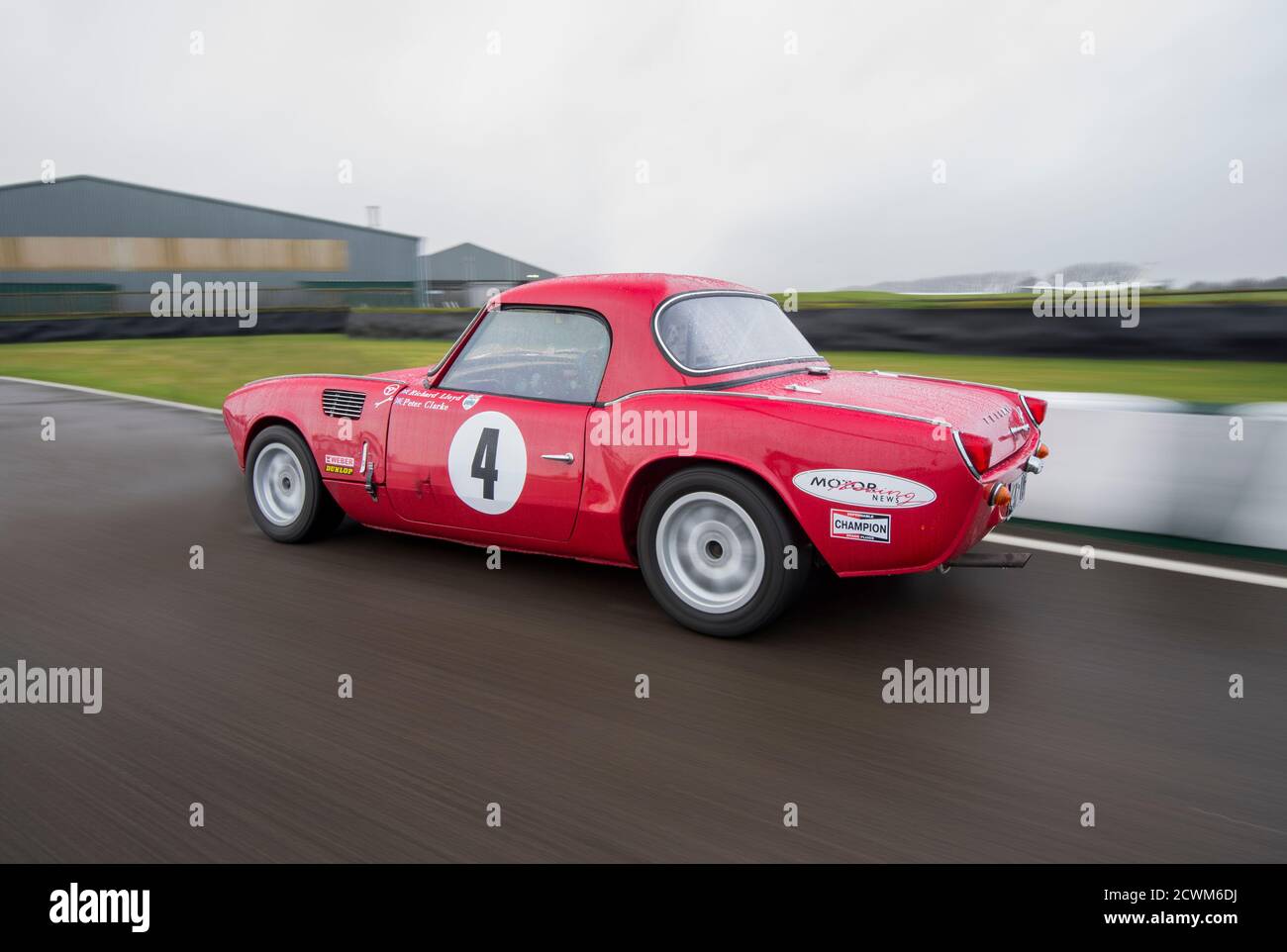 Prototype Triumph Spitfre classic car Stock Photo - Alamy