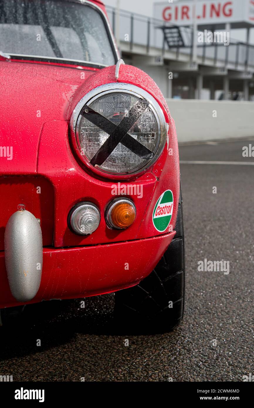 Prototype Triumph Spitfre classic car Stock Photo - Alamy