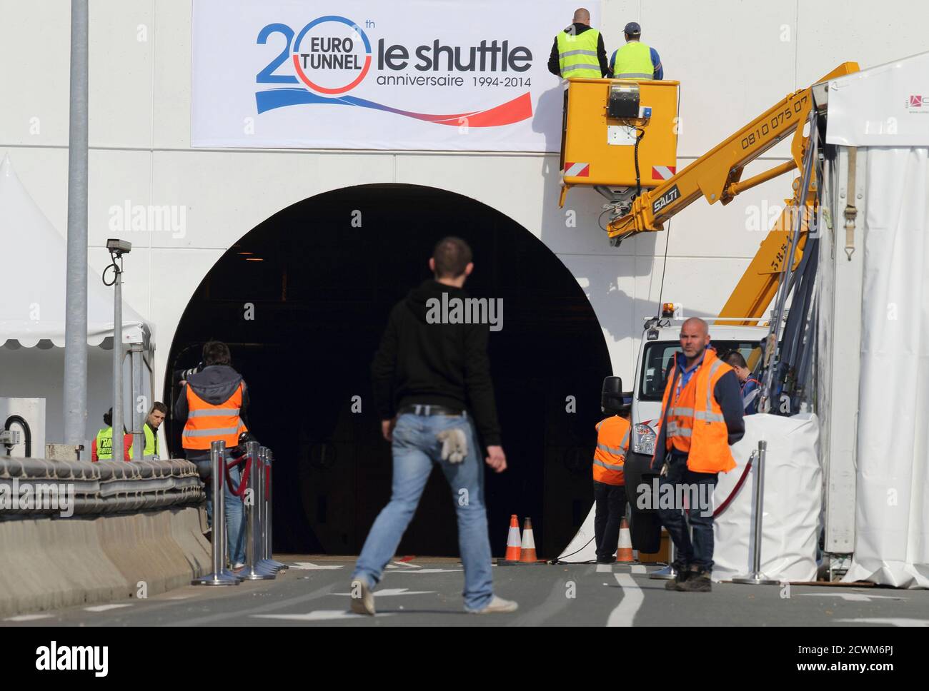 1994 channel tunnel hi-res stock photography and images - Alamy