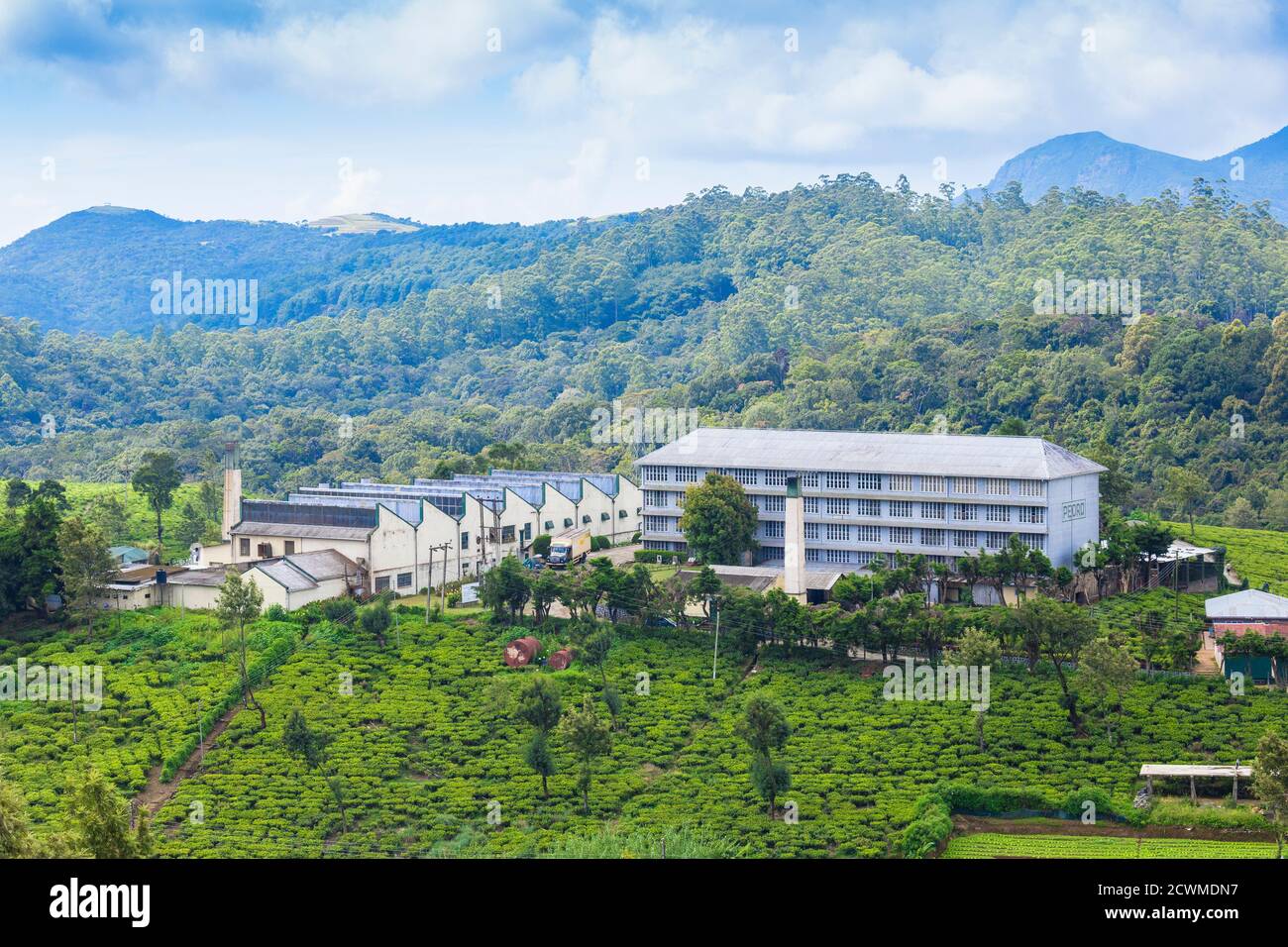Sri Lanka, Nuwara Eliya, Heritance tea factory hotel Stock Photo - Alamy