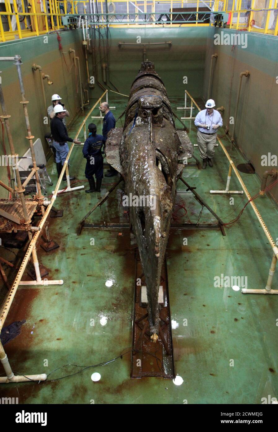 H l hunley charleston hi-res stock photography and images - Alamy