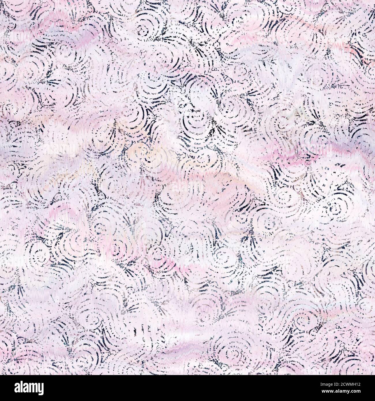 Mixed media collage drawn seamless pattern swatch Stock Photo - Alamy