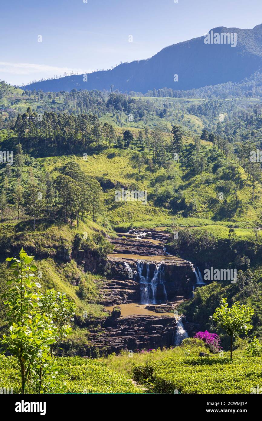 St clair waterfall sri lanka hi-res stock photography and images - Alamy