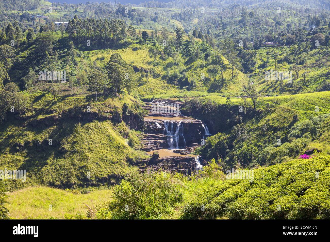 St clair waterfall sri lanka hi-res stock photography and images - Alamy
