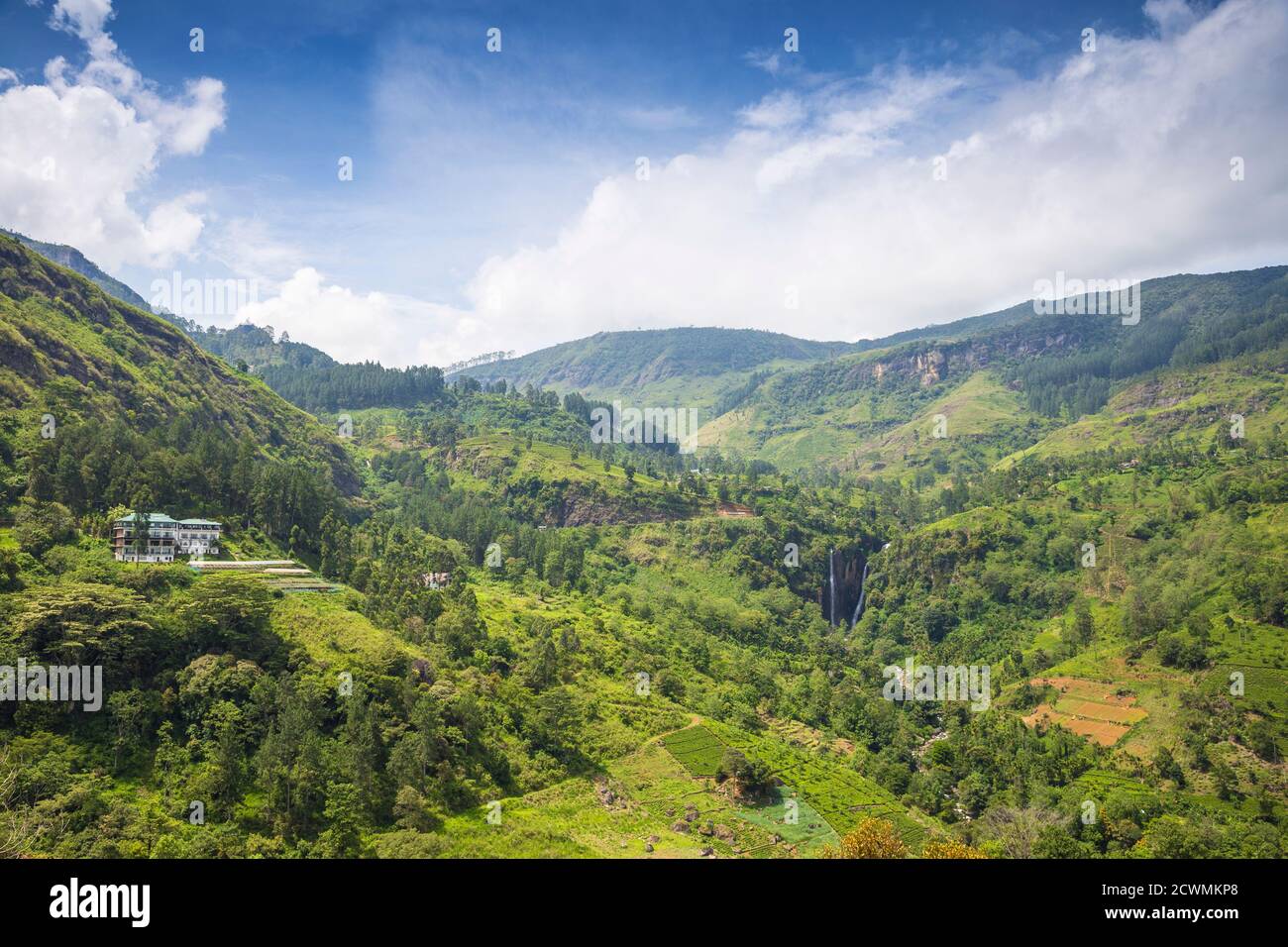 Sri Lanka, Nuwara Eliya, Ramboda, Ramboda Falls Stock Photo - Alamy